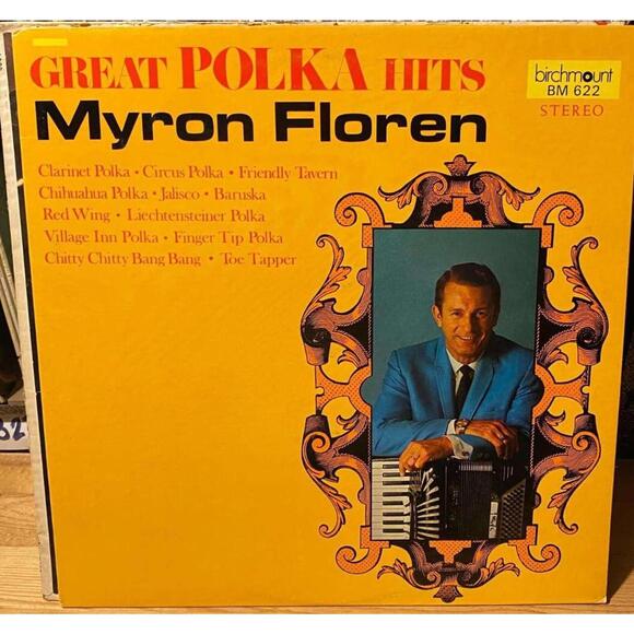 Media | Myron Floren Great Polka Hits 33rpm Vg Ab44 | Poshmark